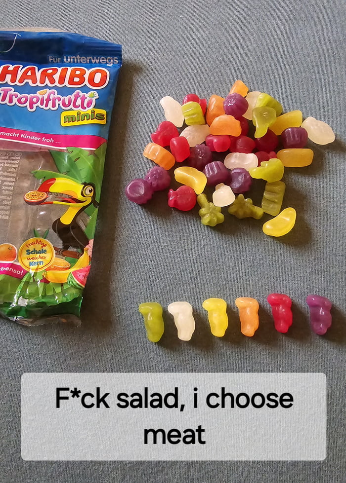 F*ck salad, i choose meat - 9GAG