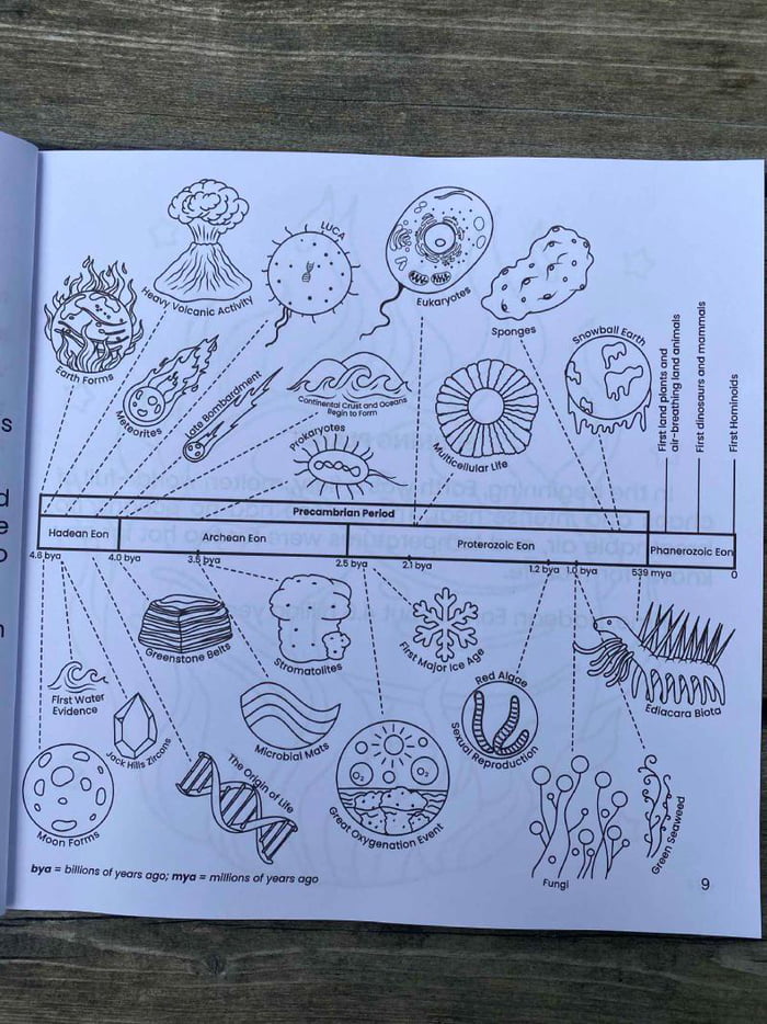 A cool guide to Earth’s timeline, with a focus on the Precambrian ...