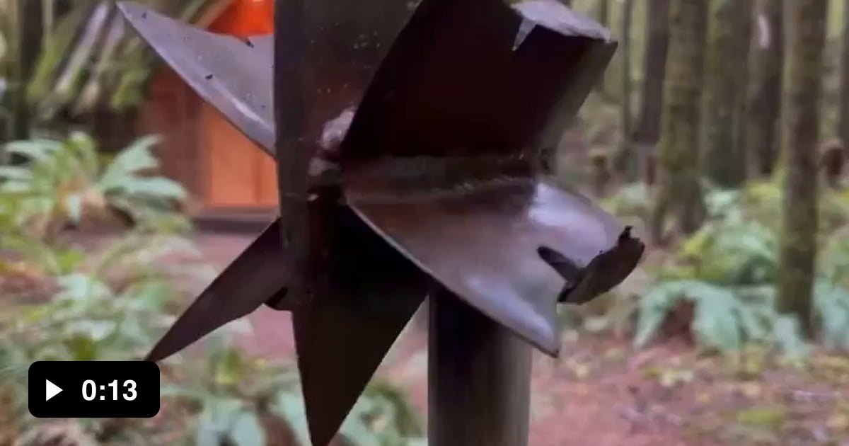 Taking wood splitting to the next level - 9GAG