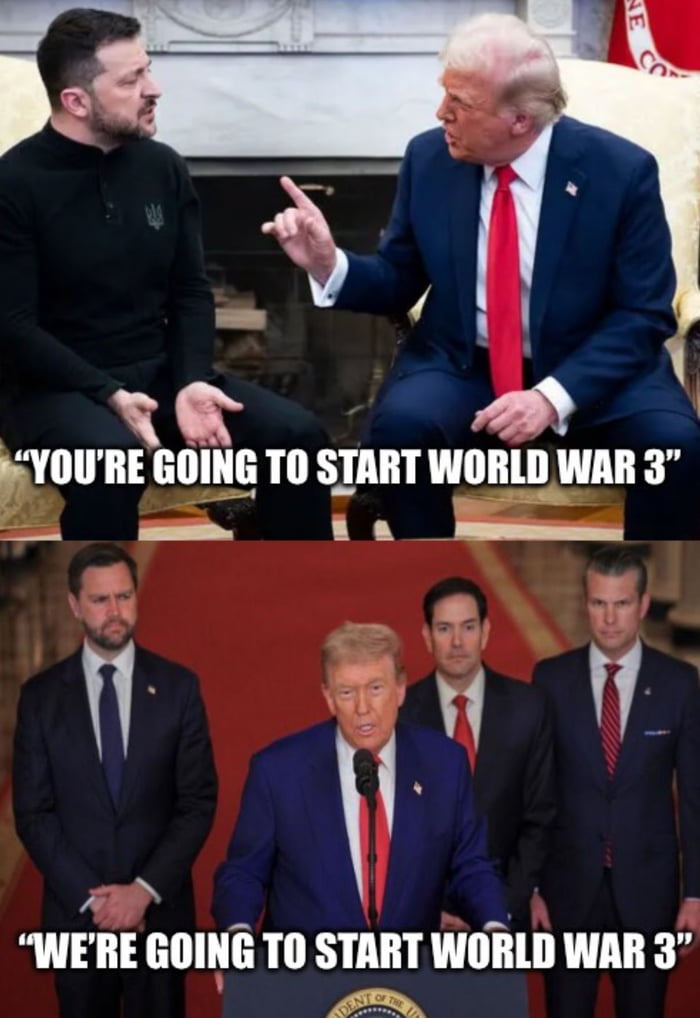 Trump just rushing it up - 9GAG