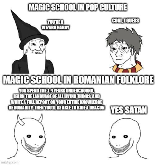 The Romanian magic school application process seems intense. - 9GAG
