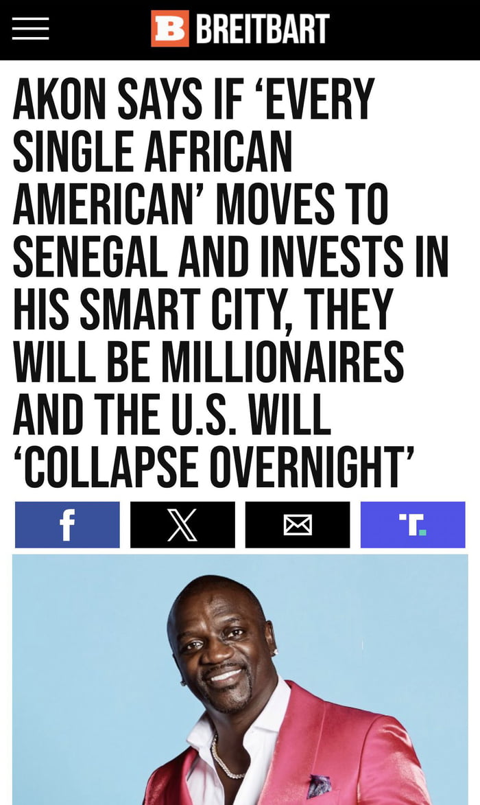 Akon is pretty smart.. sadly how they gonna find even money for ticket back. Boat takes too long ...