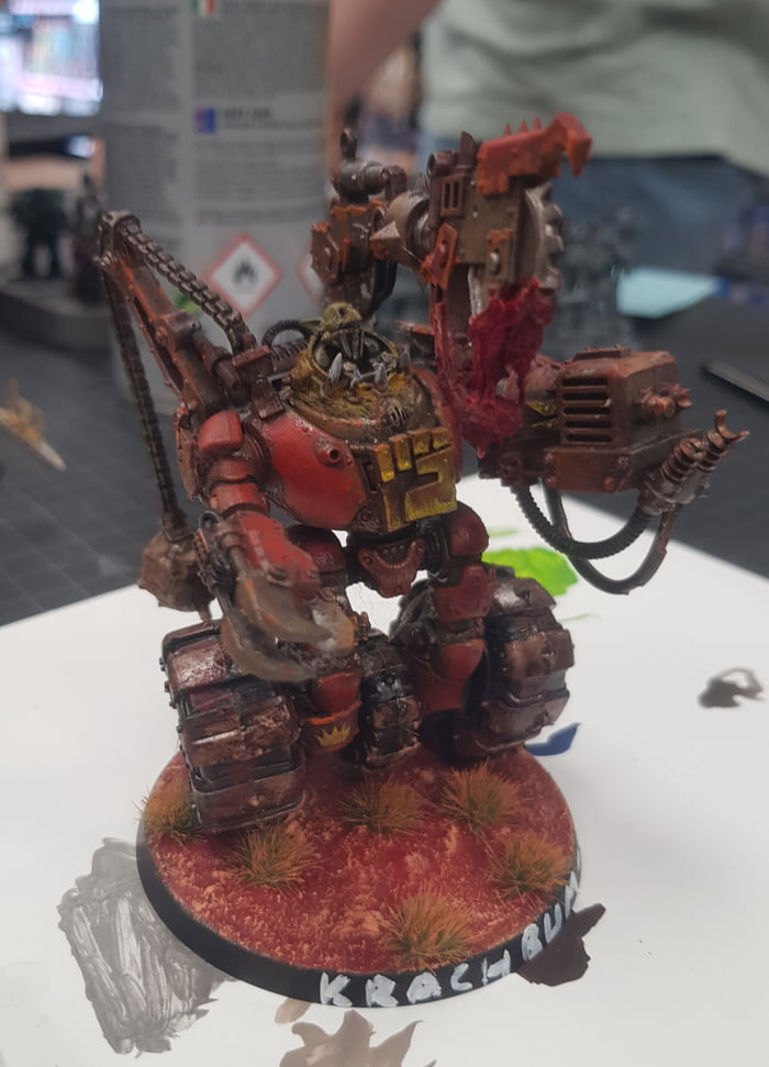 My ork looted Kastelan. - 9GAG