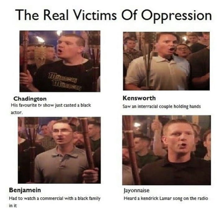 The real victims of oppression - 9GAG