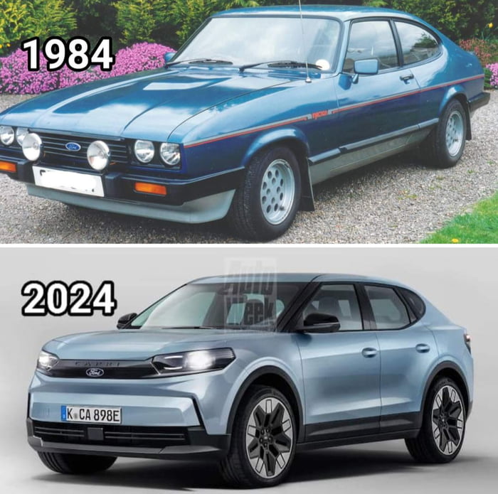 First the Mustang, then the Puma and now the Capri. Just what the world ...