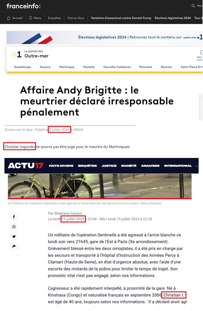 2020: Christian Ingondo k1lls Andy Brigitte in Paris. He is considered ...