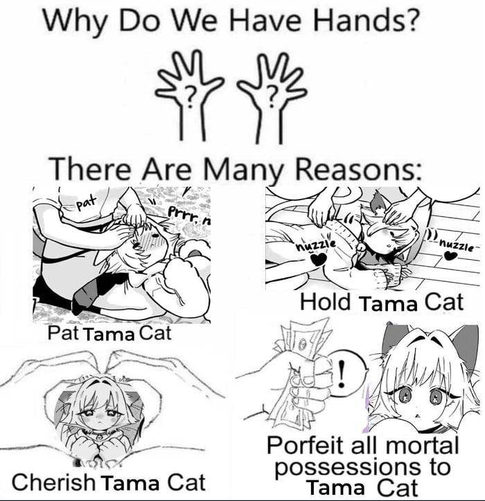 The reason for hands: - 9GAG
