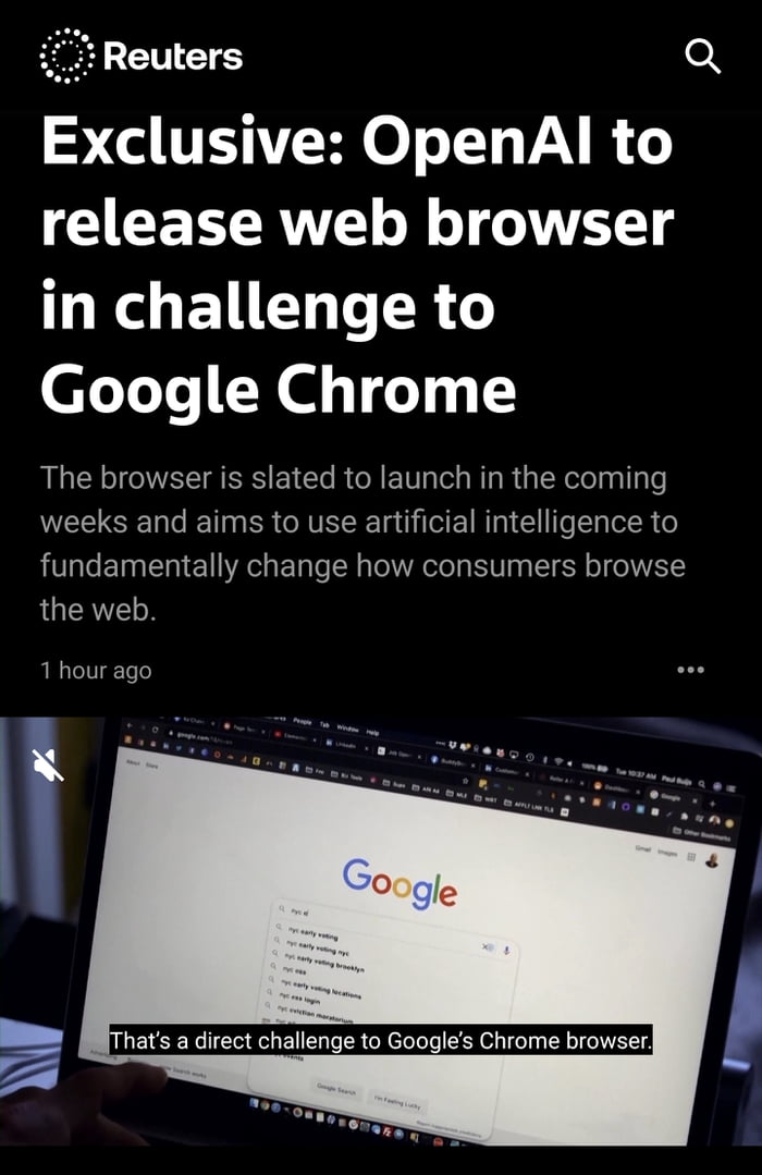 If this takes off, googles in trouble ! - 9GAG