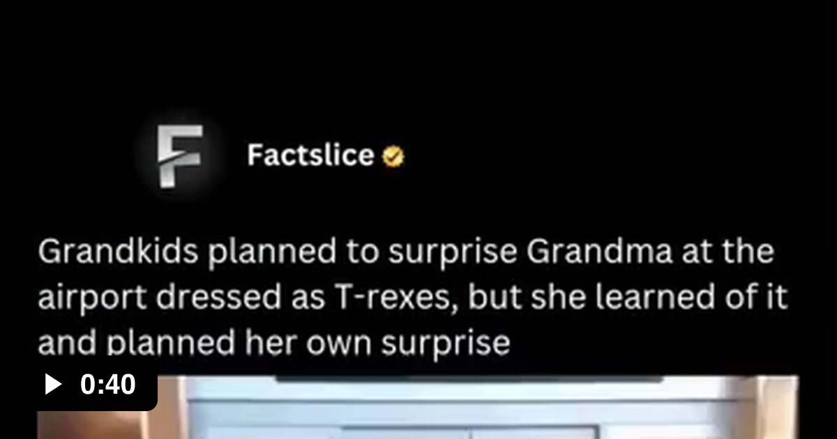Grandma's got game! The ultimate airport surprise. - 9GAG