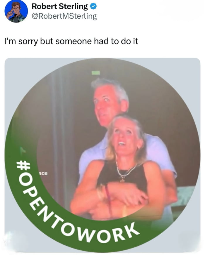 He's definitely open to work, and she's open to whatever - 9GAG