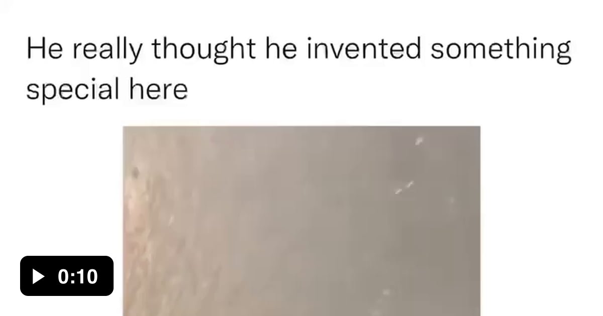 Invented something special - 9GAG