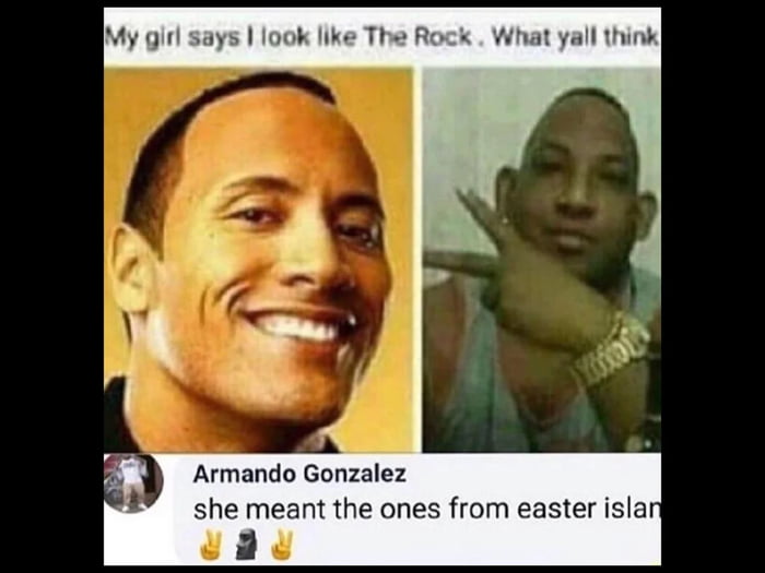 Looks like the rock got eroded - 9GAG