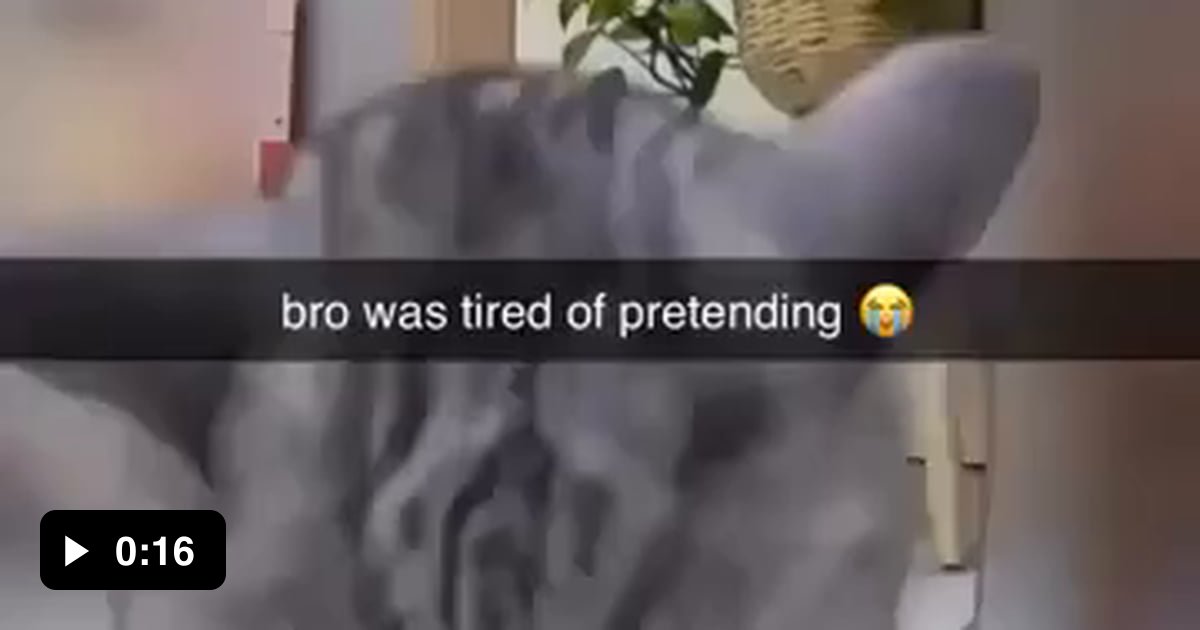 Tired for pretending - 9GAG