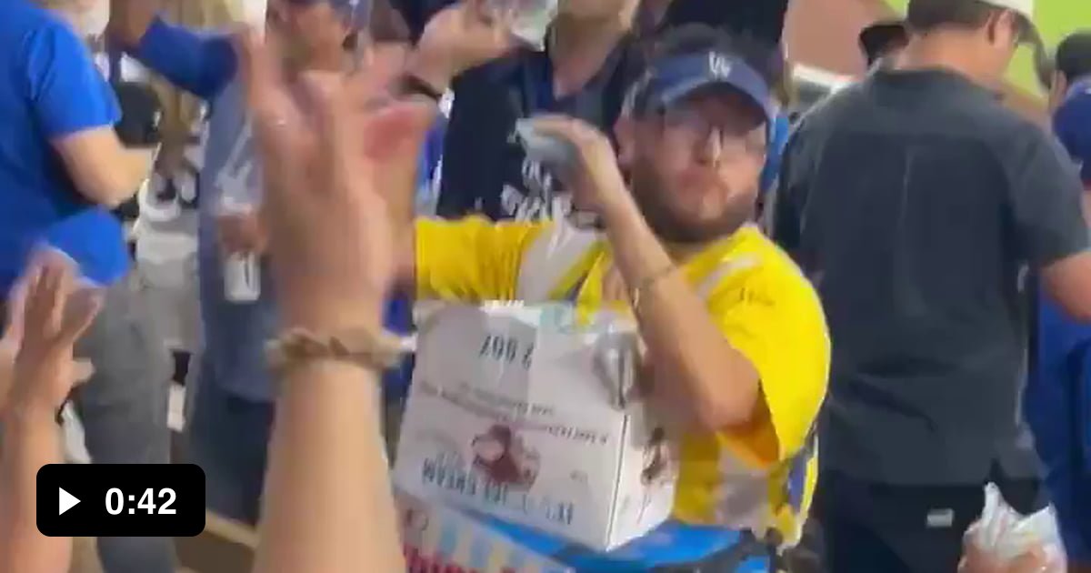 A bro bought all the ice cream sandwiches from a vendor and had the man ...