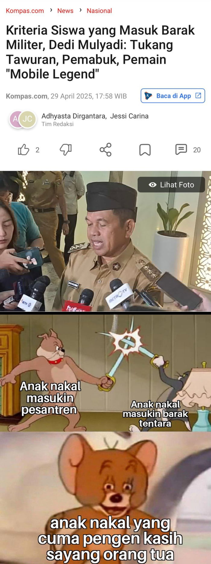 Orang tuanya yang skill issue, yang disalahin anaknya - 9GAG