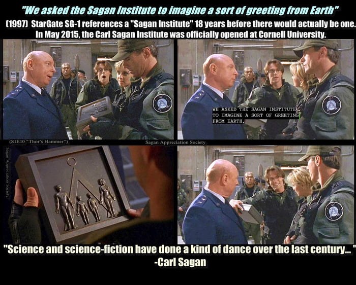 Carl Sagan Institute. - 9GAG