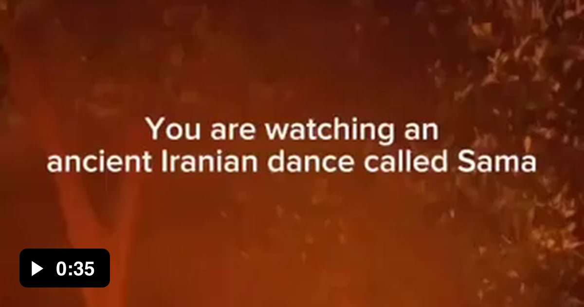 Ancient Iranian Dance Called Sama . - 9GAG