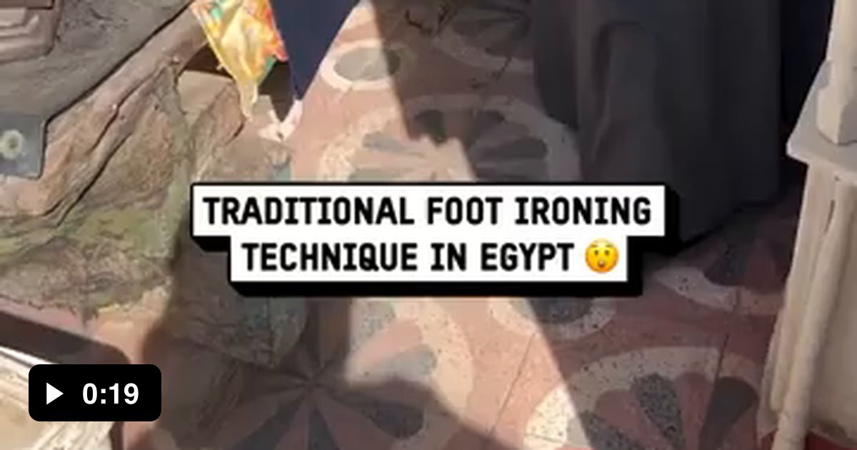 Foot ironing technique - 9GAG