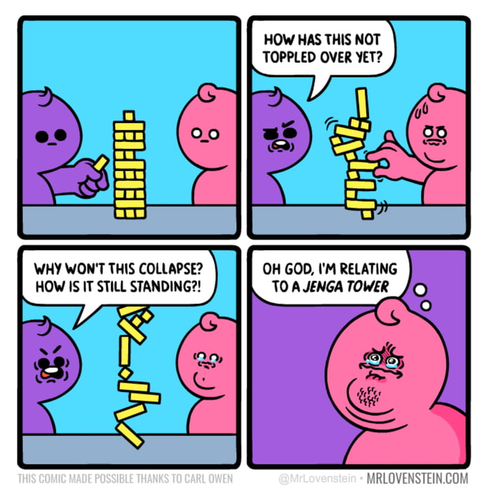 Towerful......| Credits: @mrlovenstein | *Bonus Panel in Comments* - 9GAG
