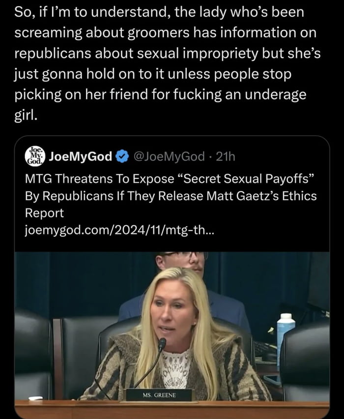 If they actually know information on crime, they should be forced to divulge it! - 9GAG