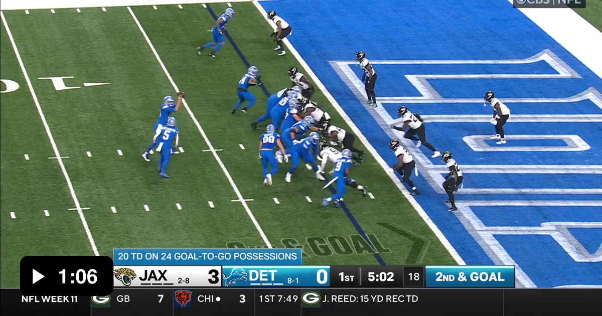 Lions score 7 touchdowns on first 7 drives - 9GAG