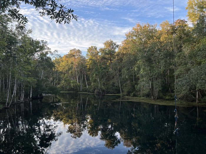 “Big Blue” Natural spring on the Wacissa River in Northern Florida - 9GAG