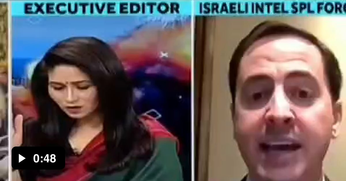 Stupid Israeli tries to tell Indian Woman what to wear. Her sari is ...