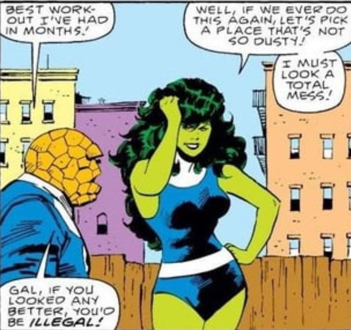 Does every hero want a piece of She-Hulk? - 9GAG