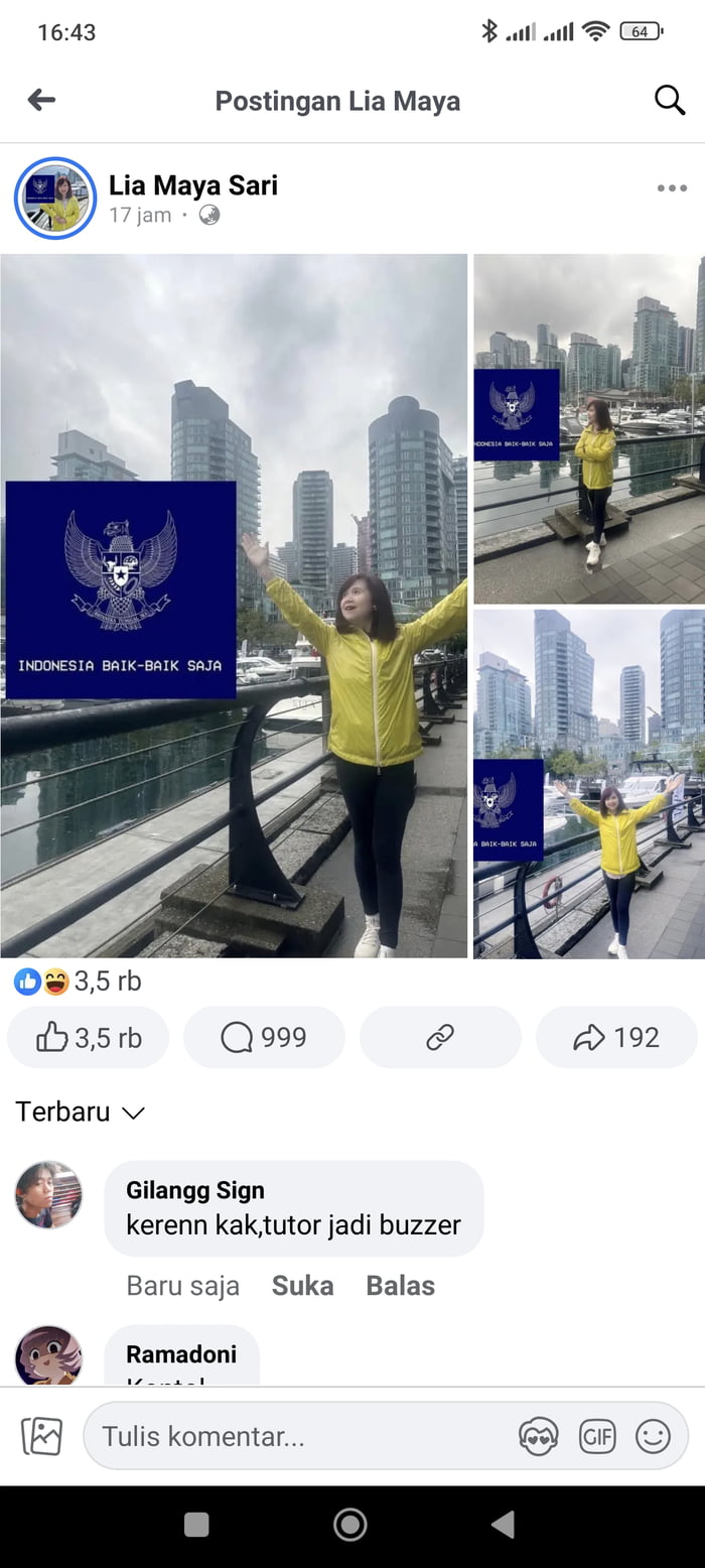 Sekali post 25jt. Lumayan lah. - 9GAG