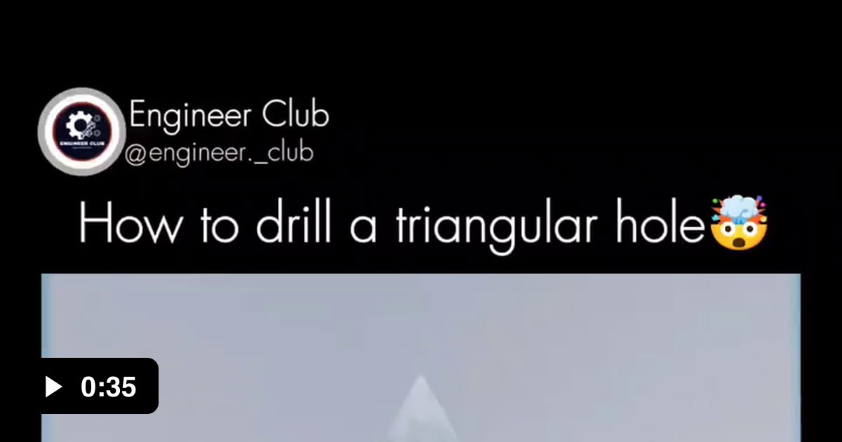 Drilling triangle - 9GAG
