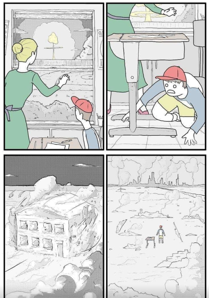 True boomer humor. Little Timmy now wanders the savage world alone ...