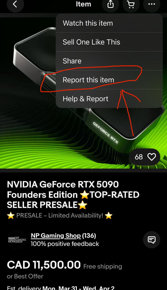 How to tackle scalpers on eBay - 9GAG