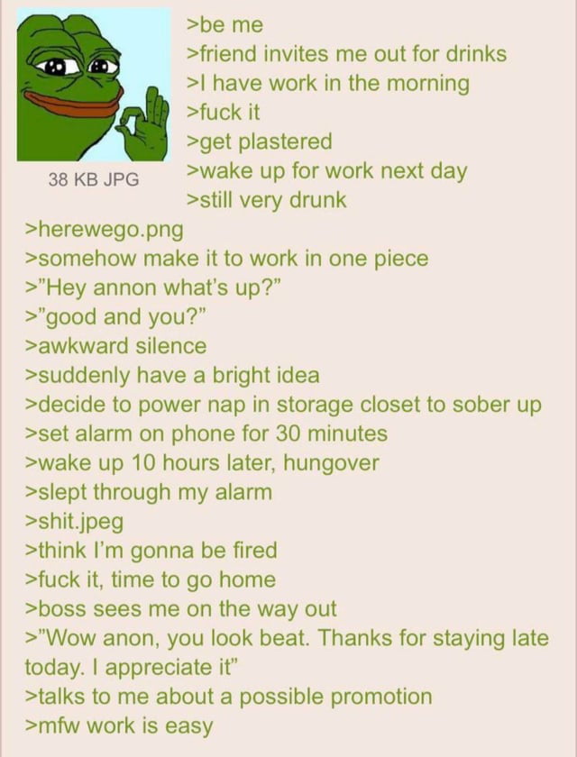 Pepe say he found the secret to promotion - 9GAG