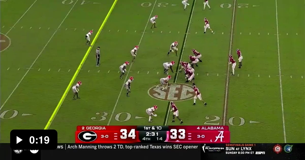 Ryan Williams, the five-star 17 year old WR for Alabama shows unreal ...