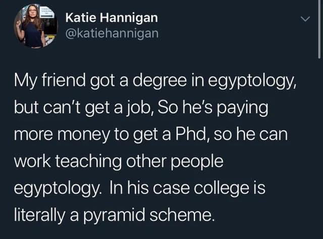 A pyramid scheme - 9GAG