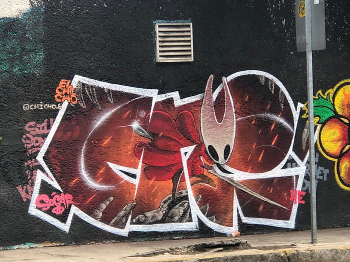 Silksong Mexican graffiti. - 9GAG