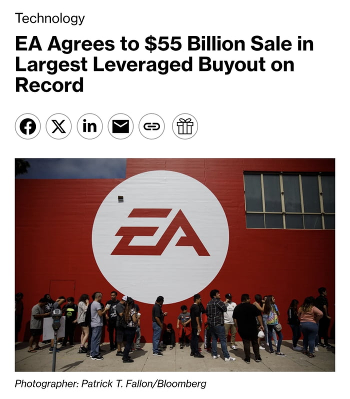 Just when you thought EA couldn't get worse, the private equity Bros step up - 9GAG