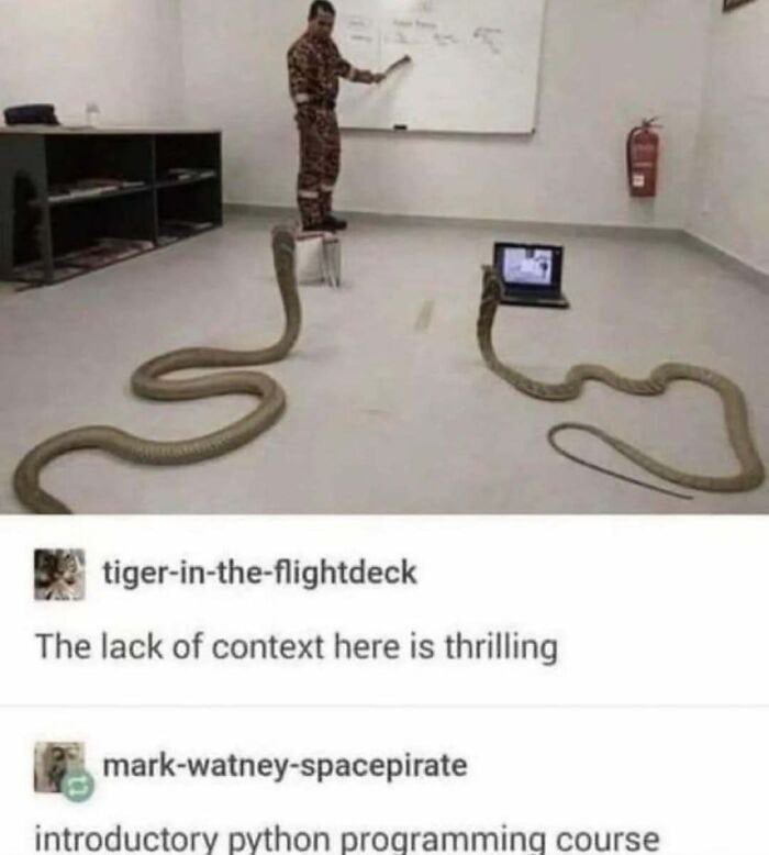 Learning python today kiddos - 9GAG