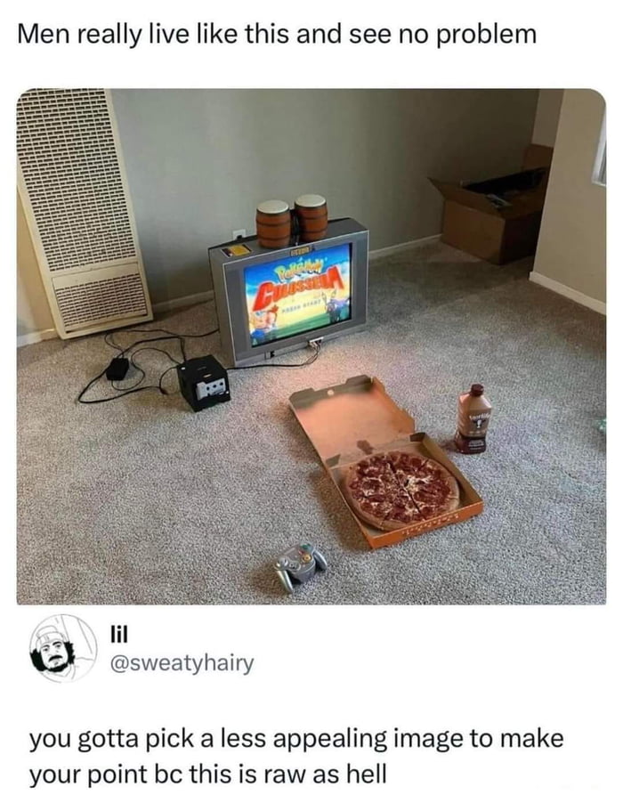 Only problem is you touching that controller with no napkins - 9GAG