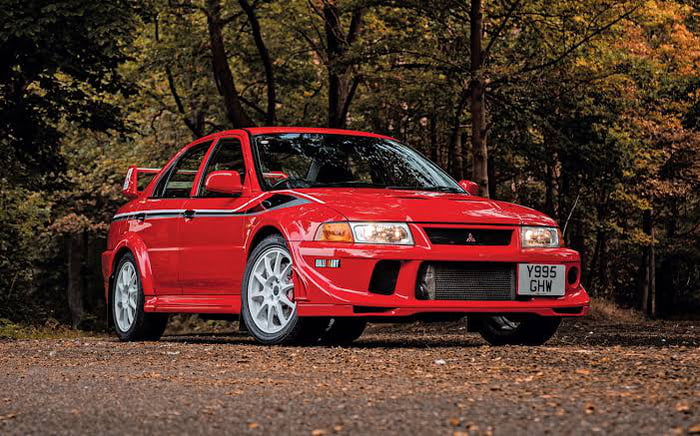 Mitsubishi Lancer Evolution VI Tommi Mäkinen Edition - 9GAG