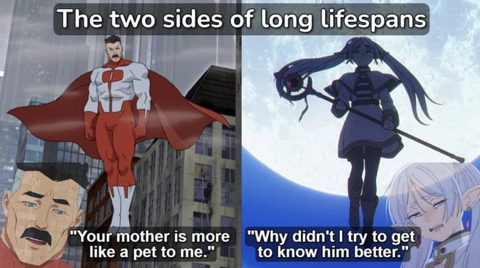 Frieren and Invincible 1 - 9GAG
