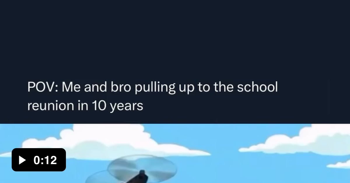 Pulling up to the school reunion - 9GAG