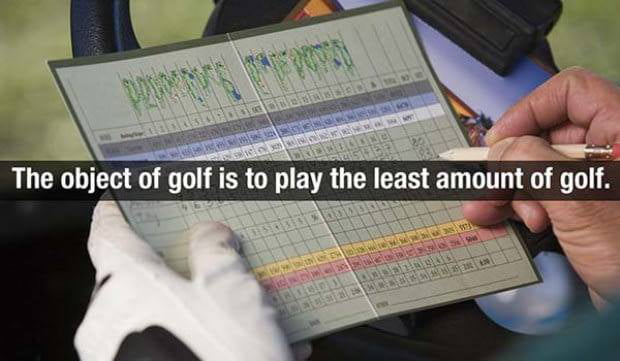 Objectives of Golf - 9GAG