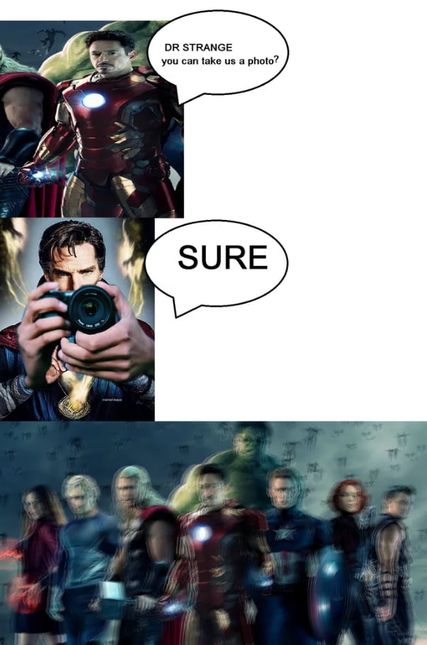 Dr strange Hands problem - 9GAG