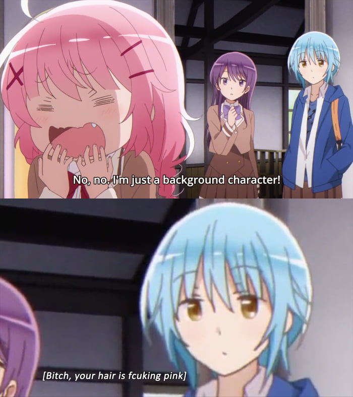 Main Character problems (Anime: Comic Girl) - 9GAG