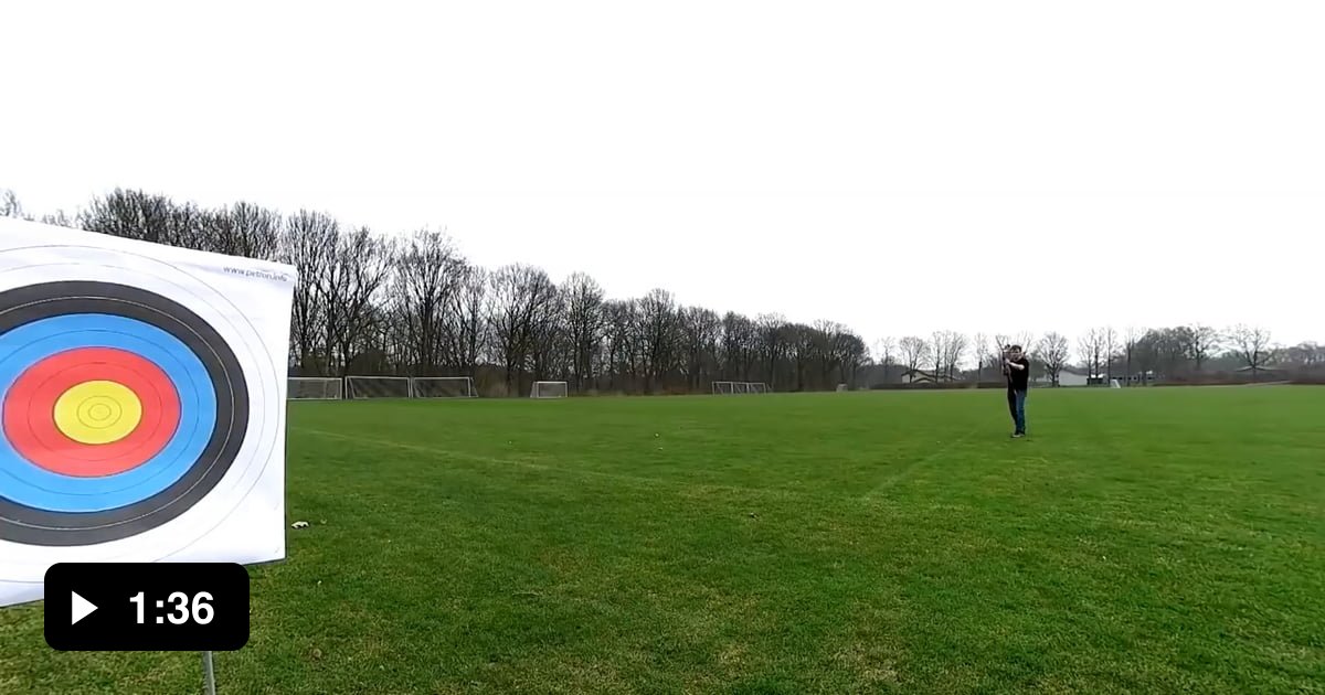 Amazing arrow skills. - 9GAG