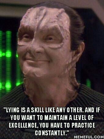 Elim Garak - Tailor, Traitor, Philosopher - 9GAG