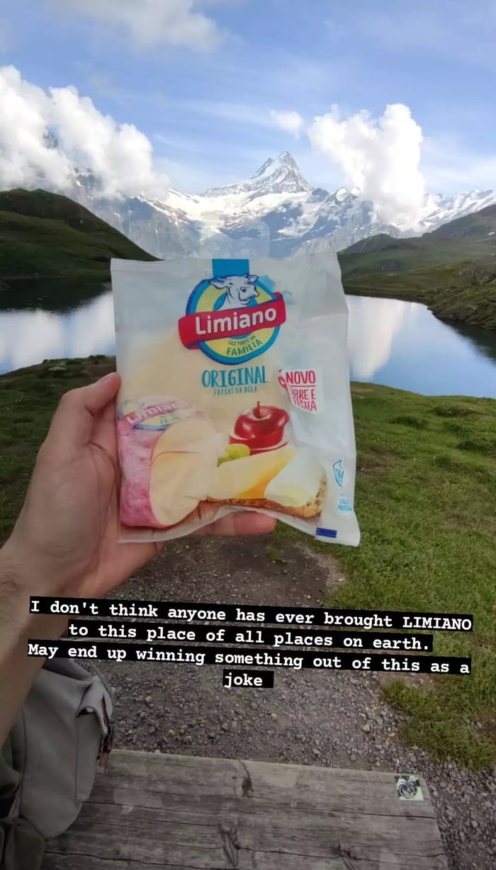 Someone took Limiano's Portuguese Cheese to the top of Mount Everest # ...