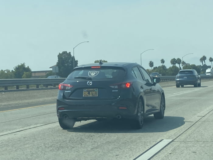 Driving down the 101 in Cali… maybe she knew what she was getting into ...