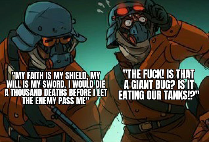 There are 2 type sof guardsmen. - 9GAG